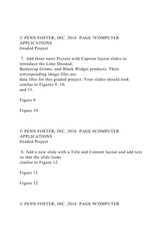 © PENN FOSTER, INC. 2016Graded ProjectComputer Applica.docx