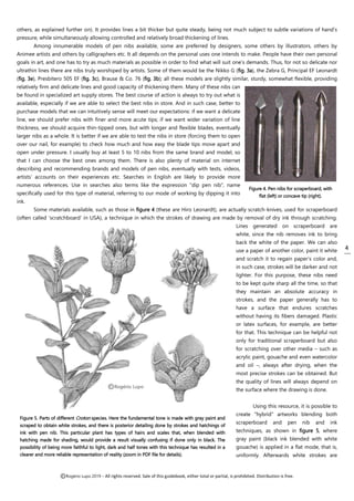 Pen nib and ink - Guide to the technique of hatching | PDF