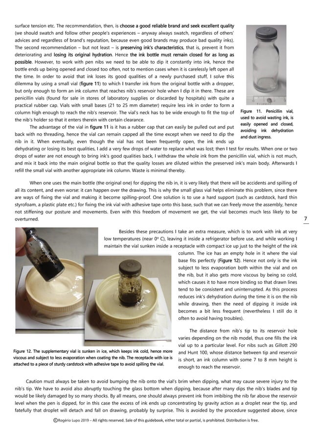Pen nib and ink - Guide to the technique of hatching | PDF