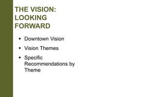 Downtown Master Plan Draft Summary | PDF