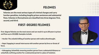 Pennsylvania Criminal Charges: A Detailed Look at Each Type | PDF ...