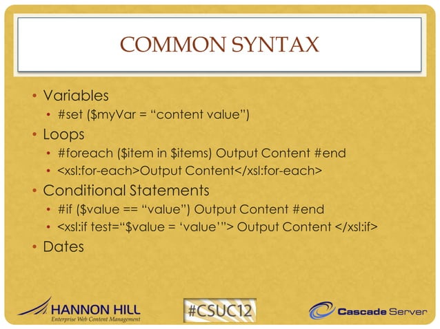 Velocity 101 in Cascade Server CMS, by Penny Harding | PPTX