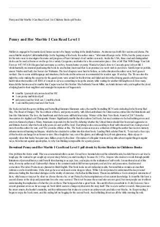 Penny and Her Marble I Can Read Level 1 by Kevin Henkes pdf