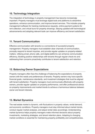 Common Challenges Faced by San Diego Property Managers.pdf | Real Estate Industry | Industries