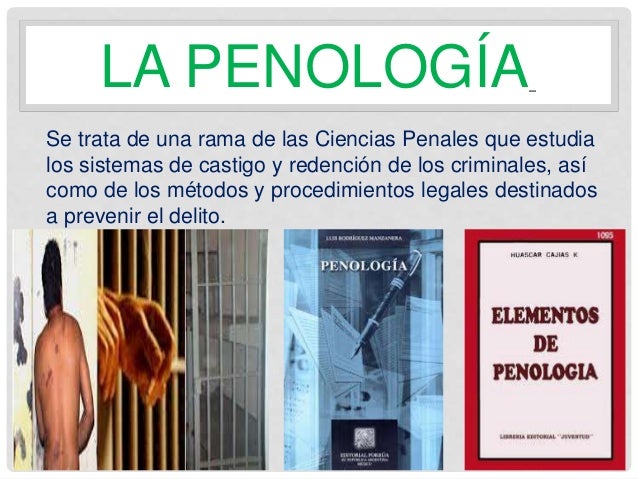 Penologia y criminologia_PPT