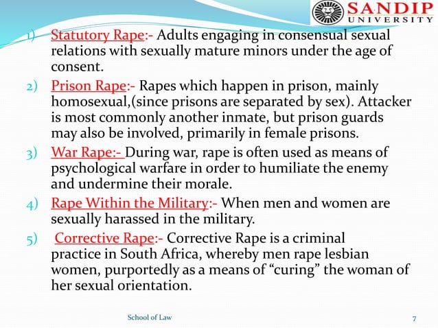 Penology & Victimology - Victims of Rape PPT.pptx