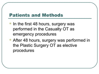 Reconstruction of Penoscrotal Injury | PPT