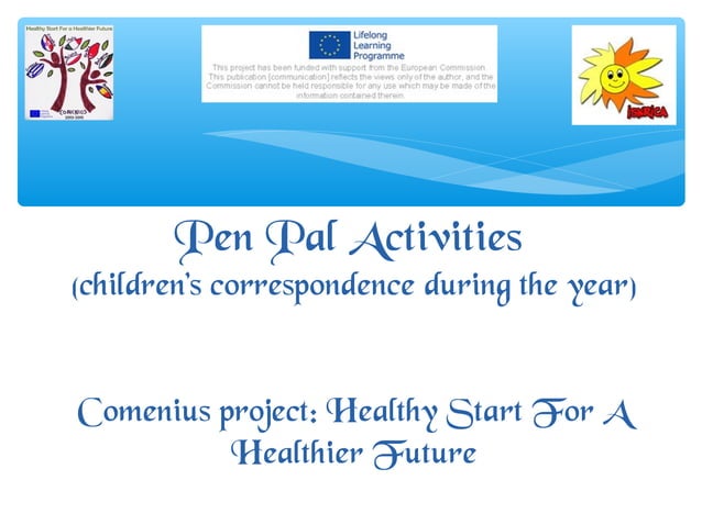 Pen pal activities | PPT