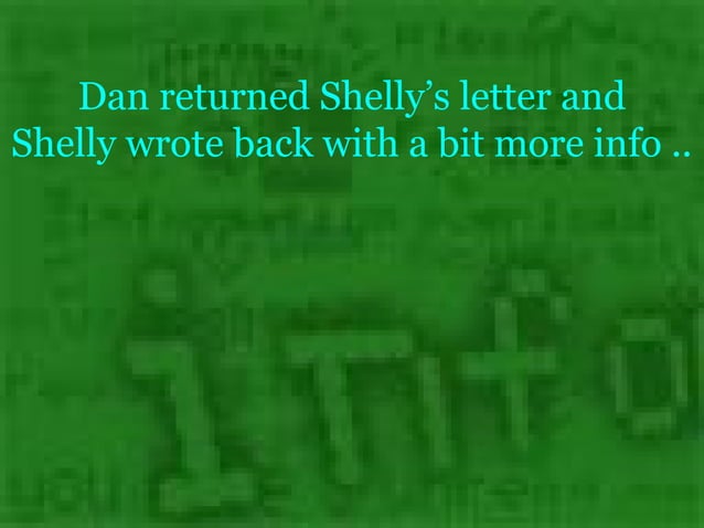 Pen pals shelly & dan | PPT