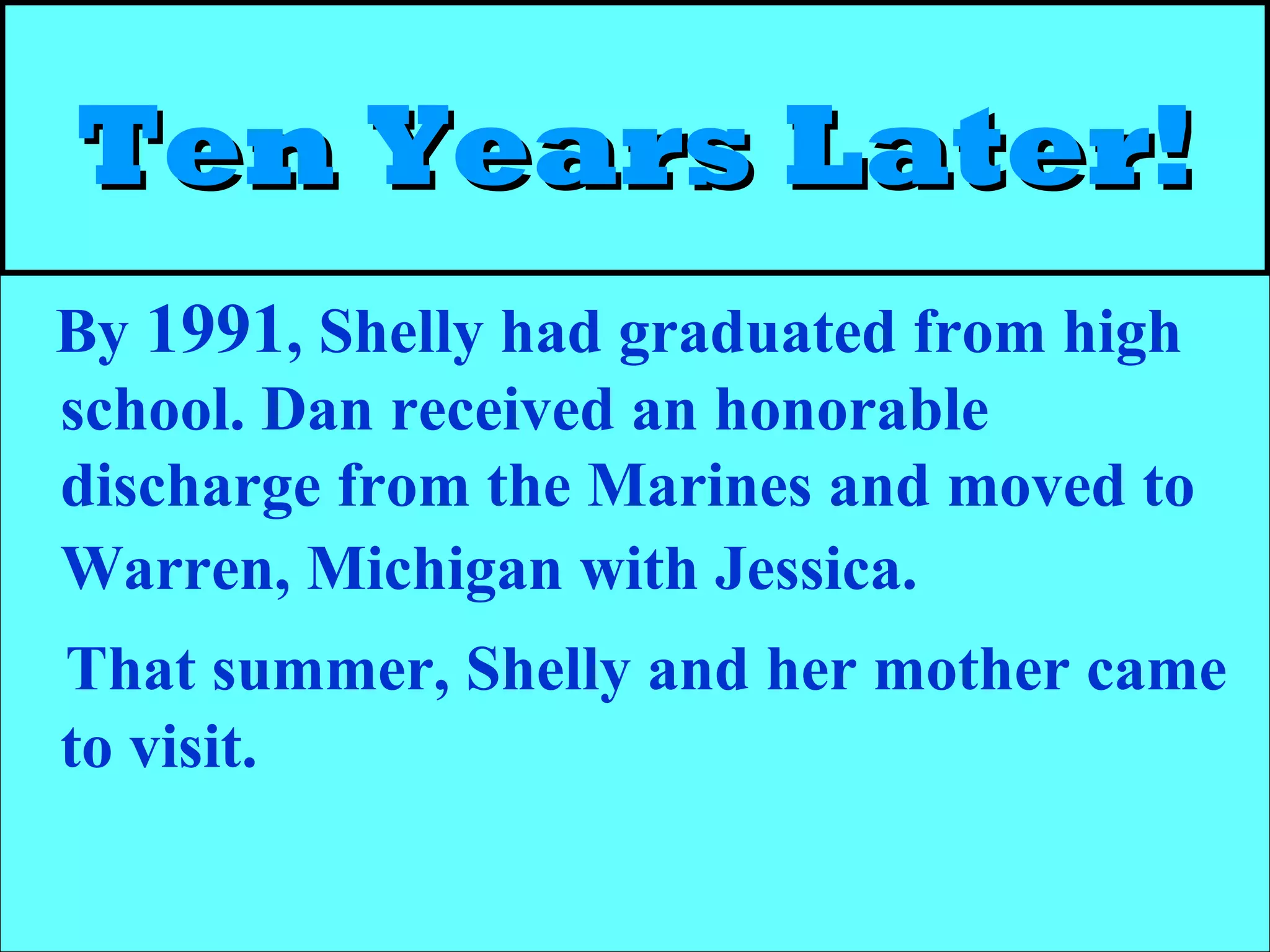 Pen pals Shelly & Dan | PPT