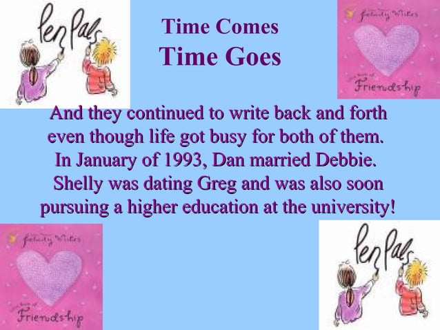 Pen pals Shelly & Dan | PPT