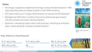 Cap & Trade: Implementation, Joint Government Meeting in Salem, Oregon ...