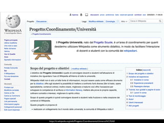 Le collaborazioni di Wikimedia con scuola e università | PPT | Free ...