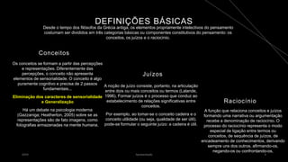 Trabalho sobre Pensamento | PPTX