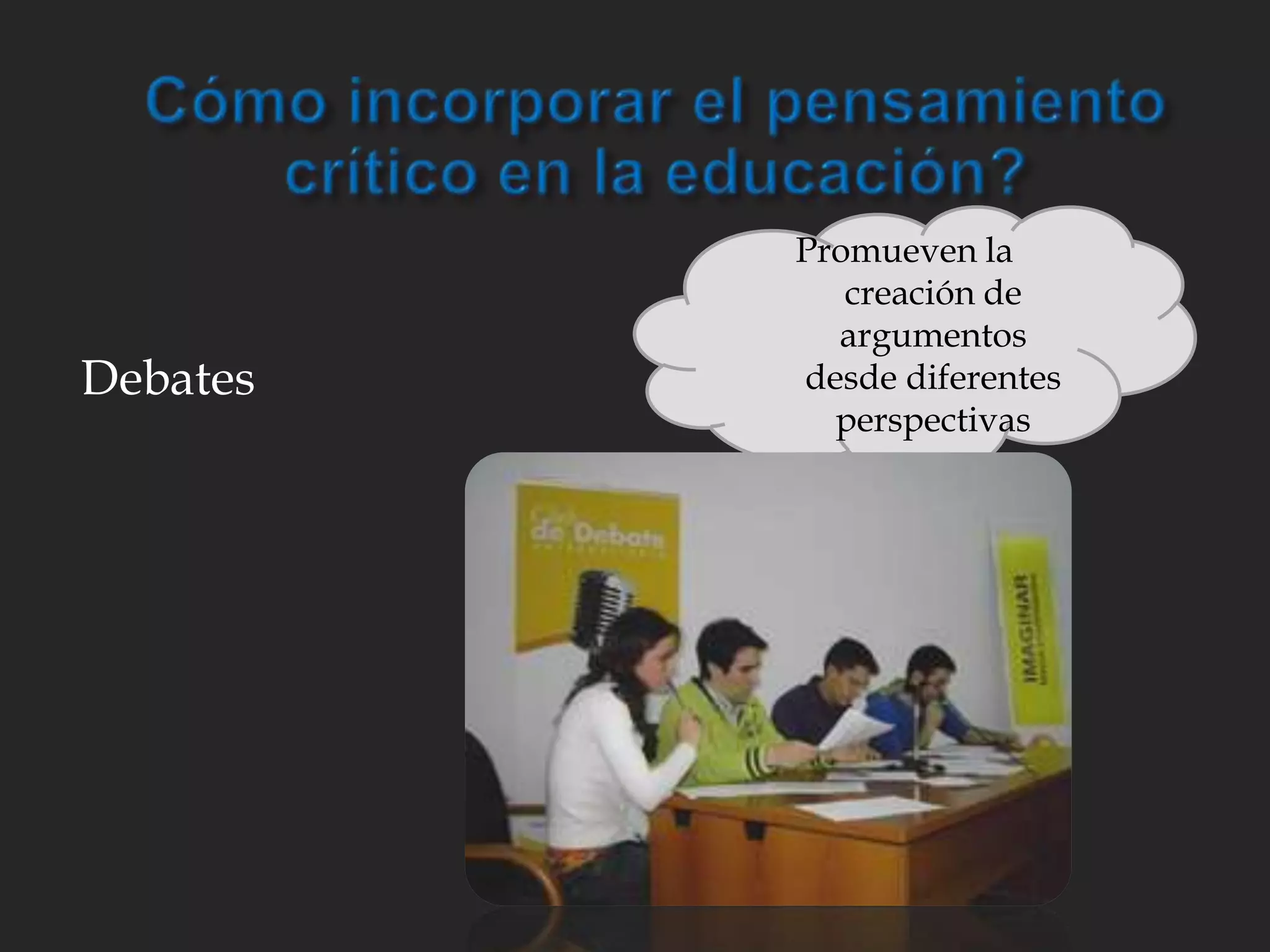 Pensamiento crítico y constructivismo | PPTX