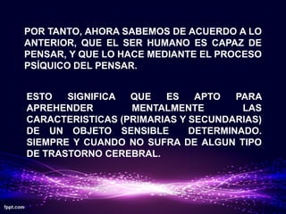 Pensamiento humano | PDF