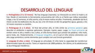 Pensamiento y lenguaje. cepre uni 2018 | PPTX