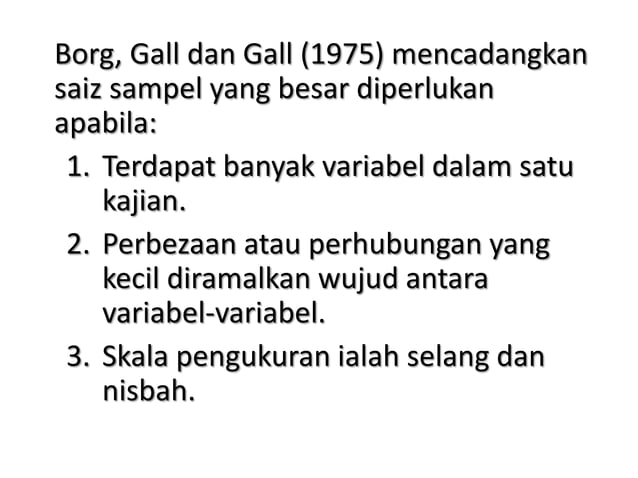 Pensampelan Dr. Kamarul | PPSX