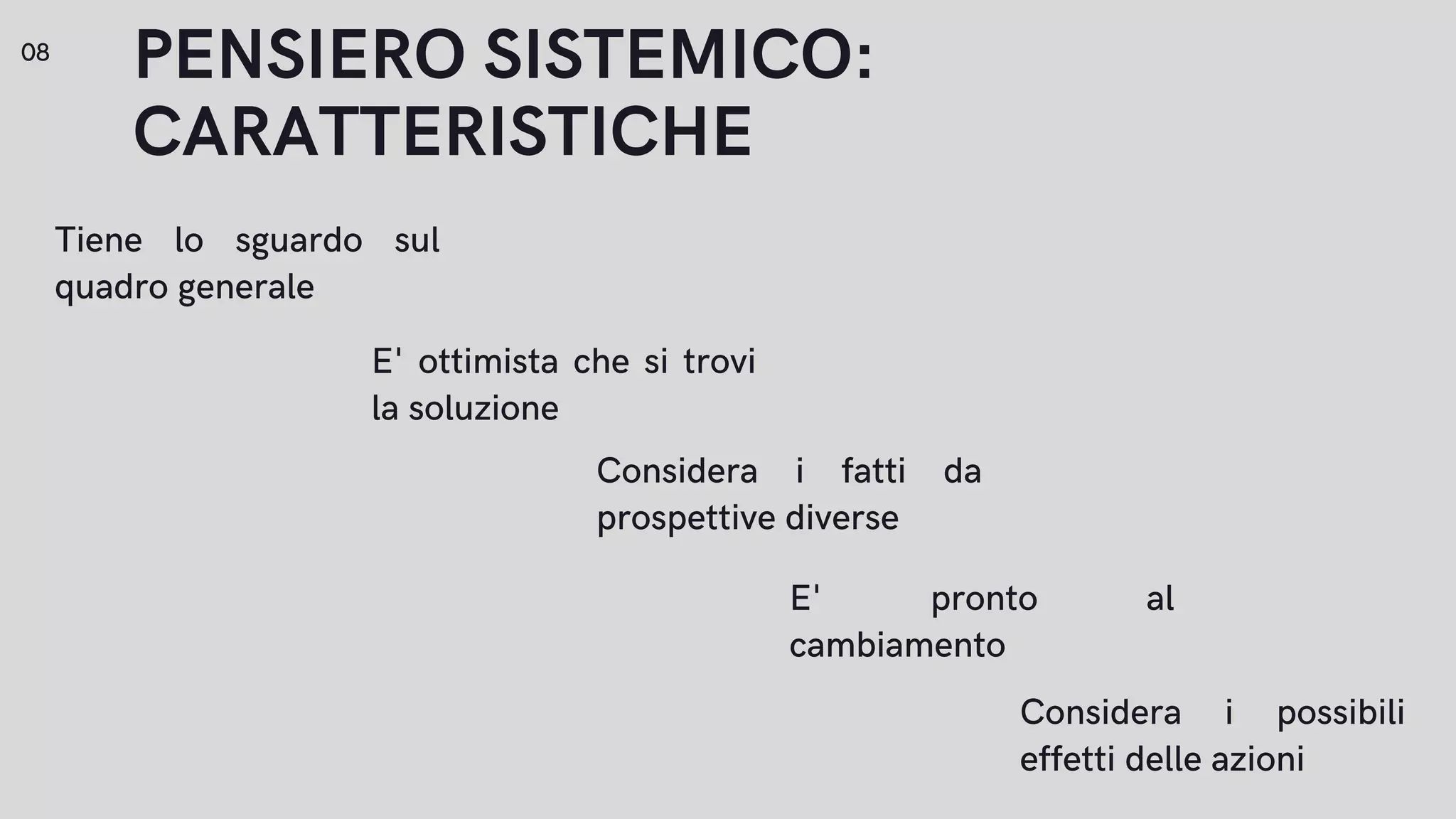 Pensiero sistemico | PPT