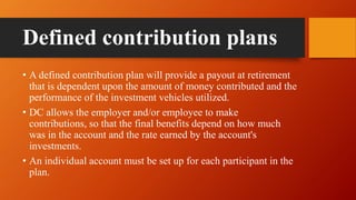 Pension plan | PPTX