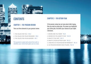 Pension review checklist | PPT