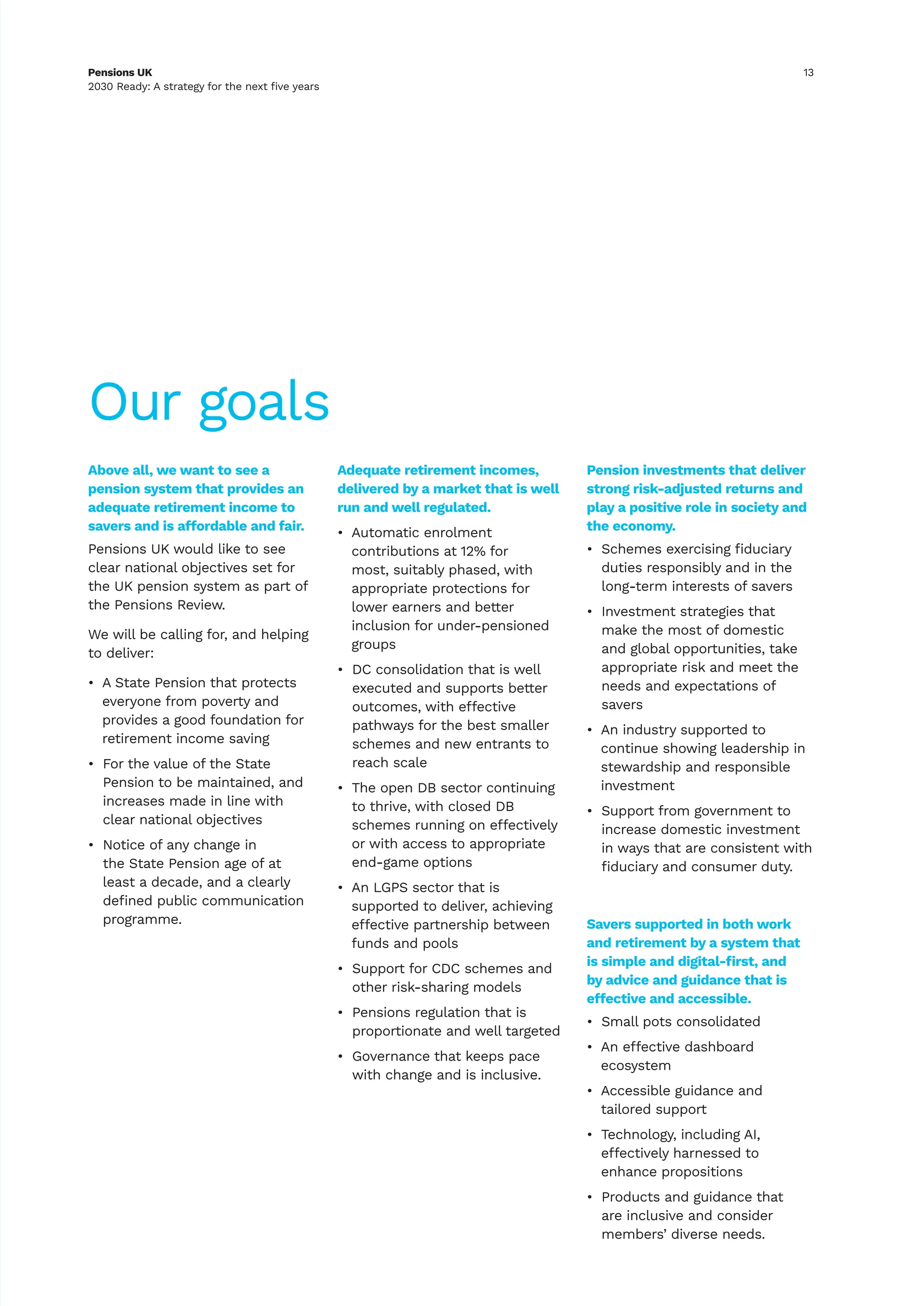 Pensions-UK-2030-Ready-Jul-2025.pdf Conference | PDF