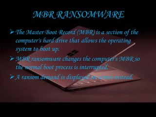rensomware final ppt | PPTX | Operating Systems | Computer Software and ...