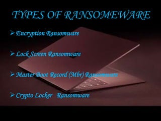 rensomware final ppt | PPTX | Operating Systems | Computer Software and ...