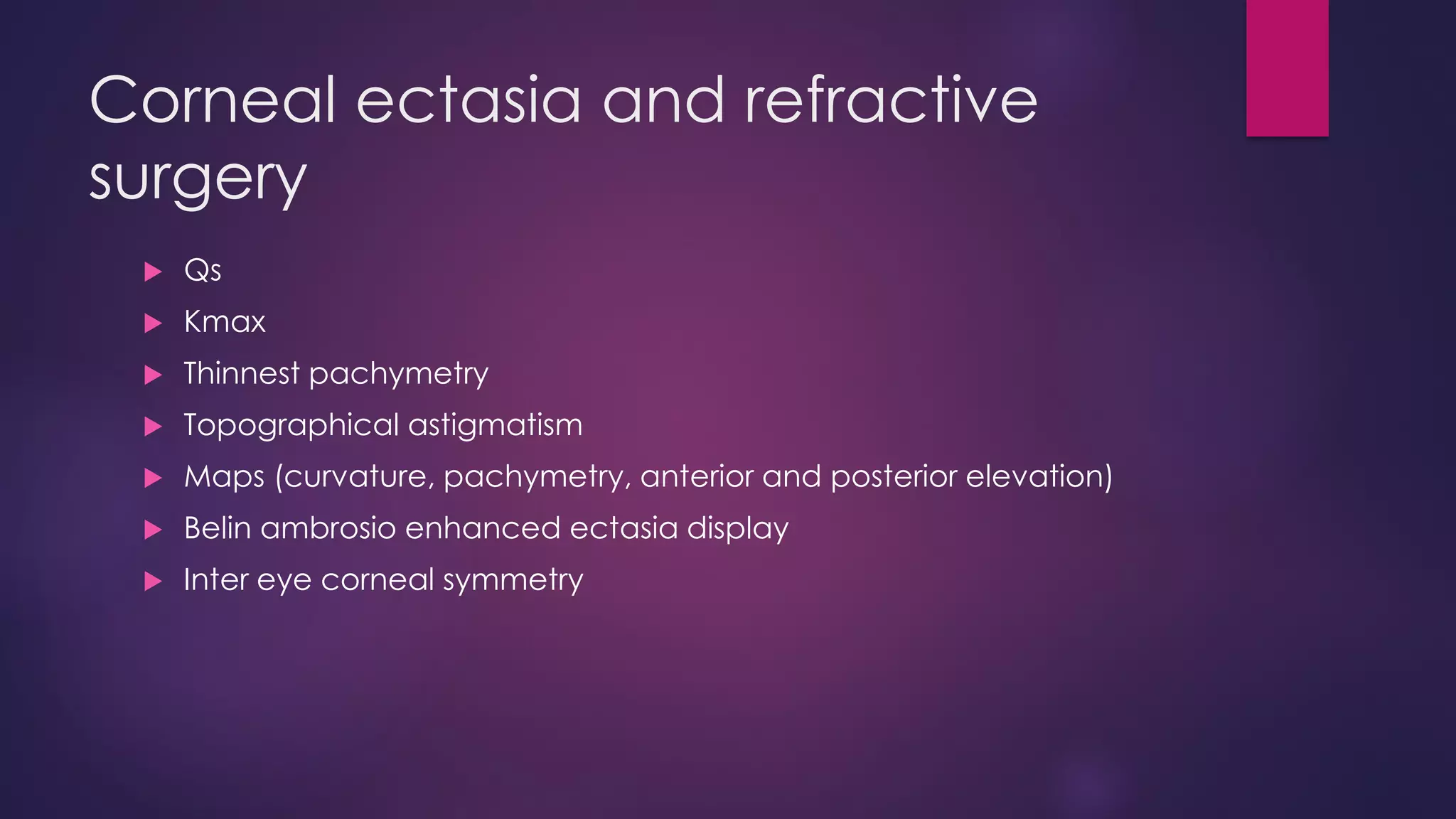 Pentacam | PDF
