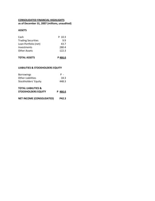 Pentacapitalprofile | PDF
