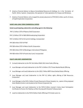 Pentacapitalprofile | PDF