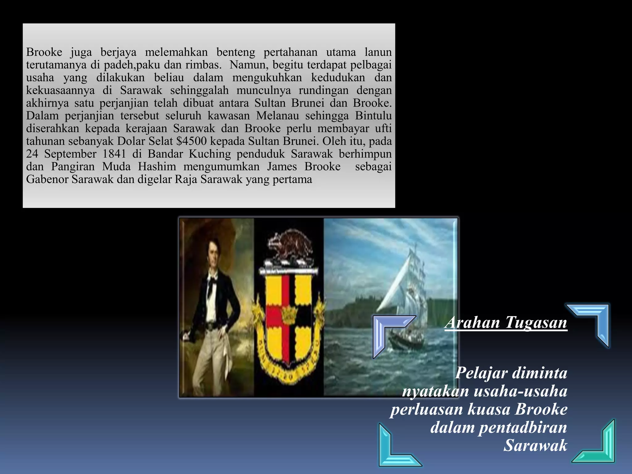 Pentadbiran Brooke di Sarawak | PDF