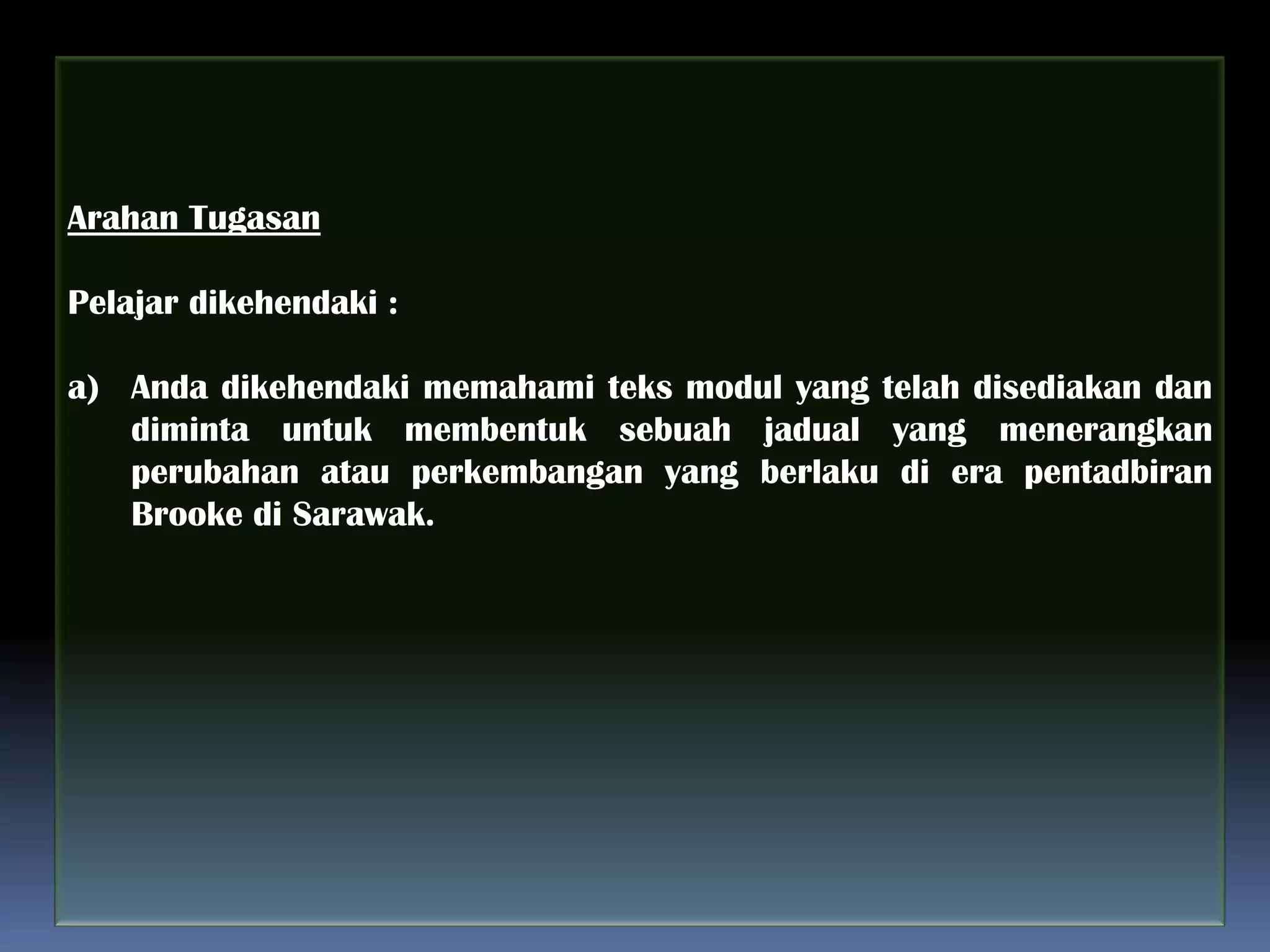 Pentadbiran Brooke di Sarawak | PDF