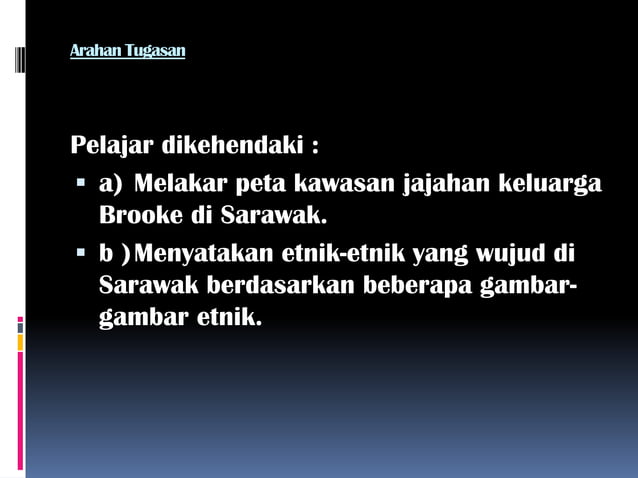 Pentadbiran Brooke di Sarawak | PDF