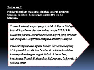 Pentadbiran Brooke di Sarawak | PDF