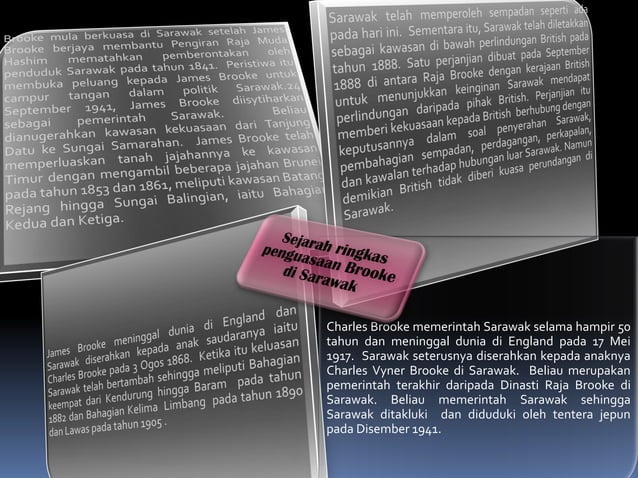 Pentadbiran Brooke di Sarawak | PDF