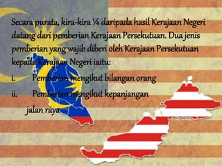 Pentadbiran peringkat negeri STPM penggal 1 | PPTX