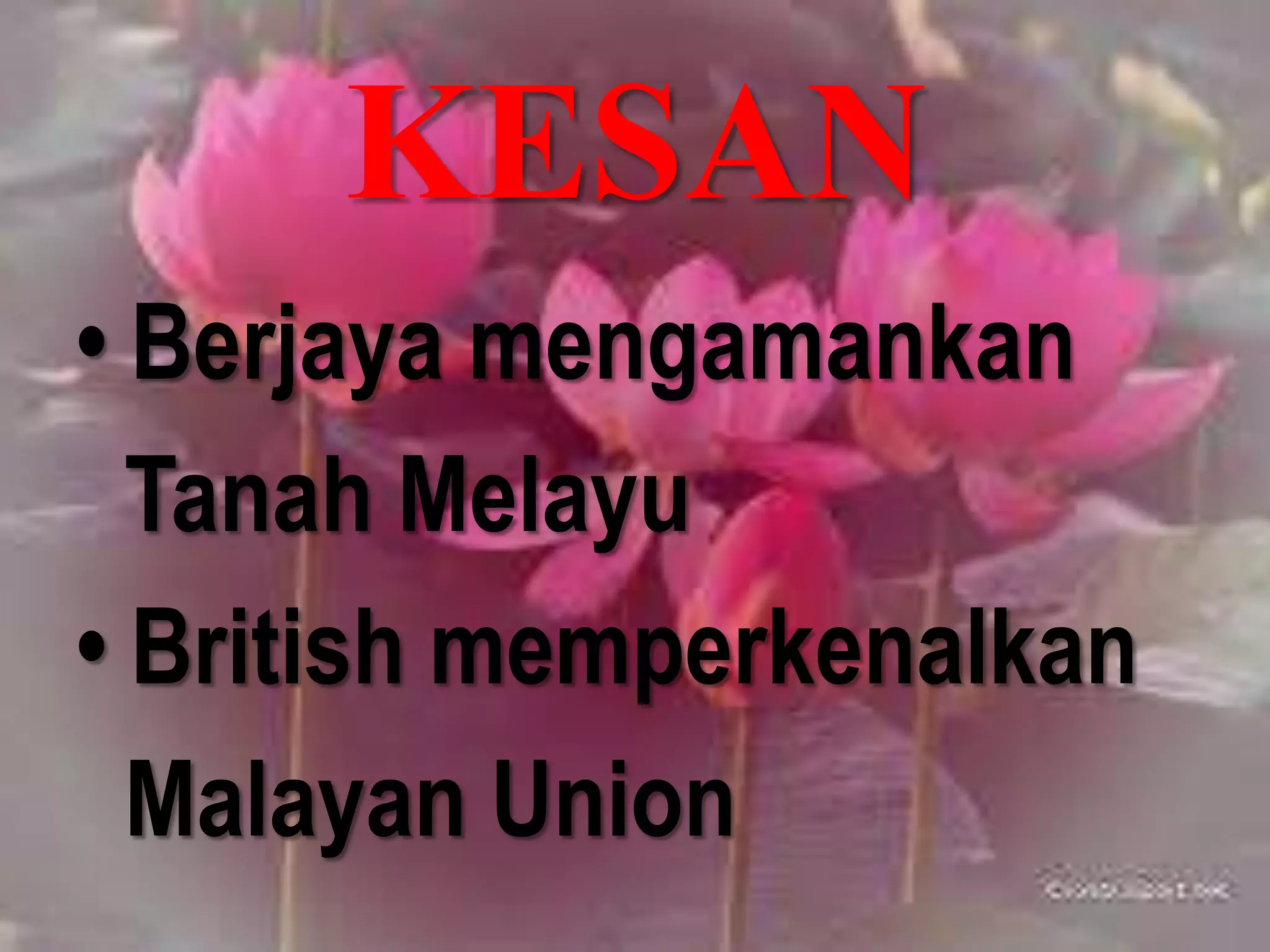 Pentadbiran tentera british (bma) | PPTX