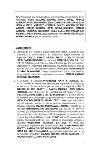 Penta formalizacion | PDF