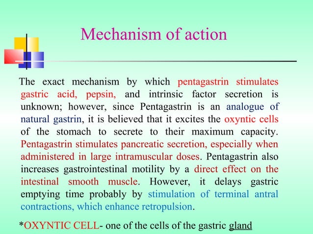 Pentagastrin | PPT