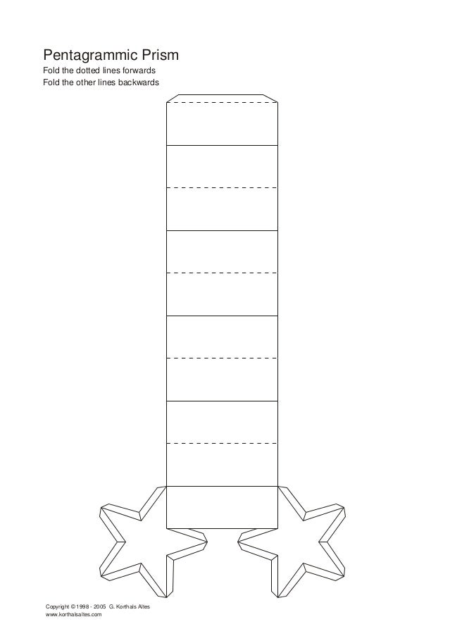 Pentagrammic prism