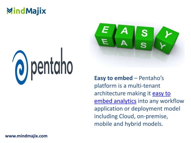 An introduction to Pentaho Technology | PPTX