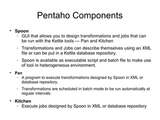 Pentaho etl-tool | PPT
