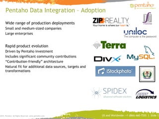 Pentaho Data Integration Introduction | ODP