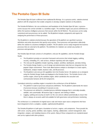 Pentaho technical whitepaper-1-6 | PDF