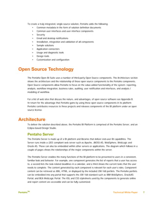 Pentaho technical whitepaper-1-6 | PDF