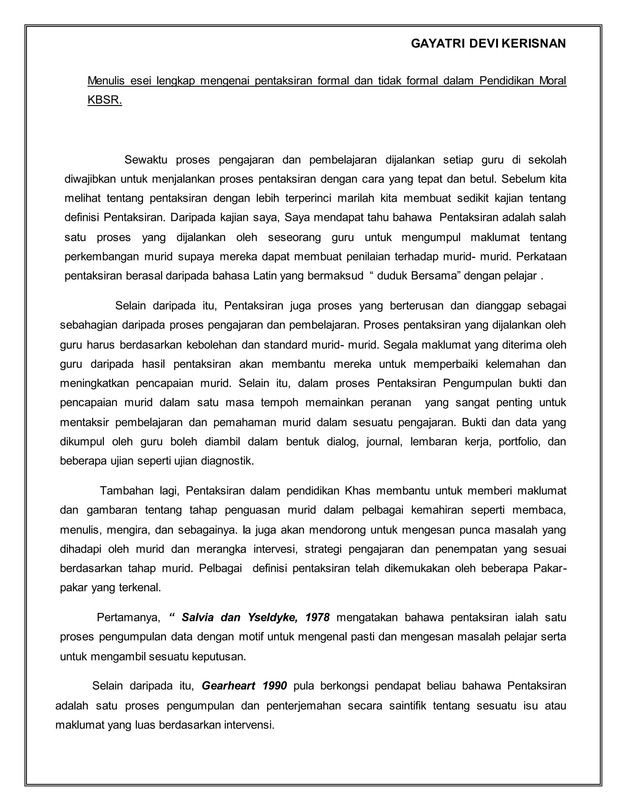 Pentaksiran formal-dan-tidak-formal-dalam-pendidikan-moral-kbsr | DOCX