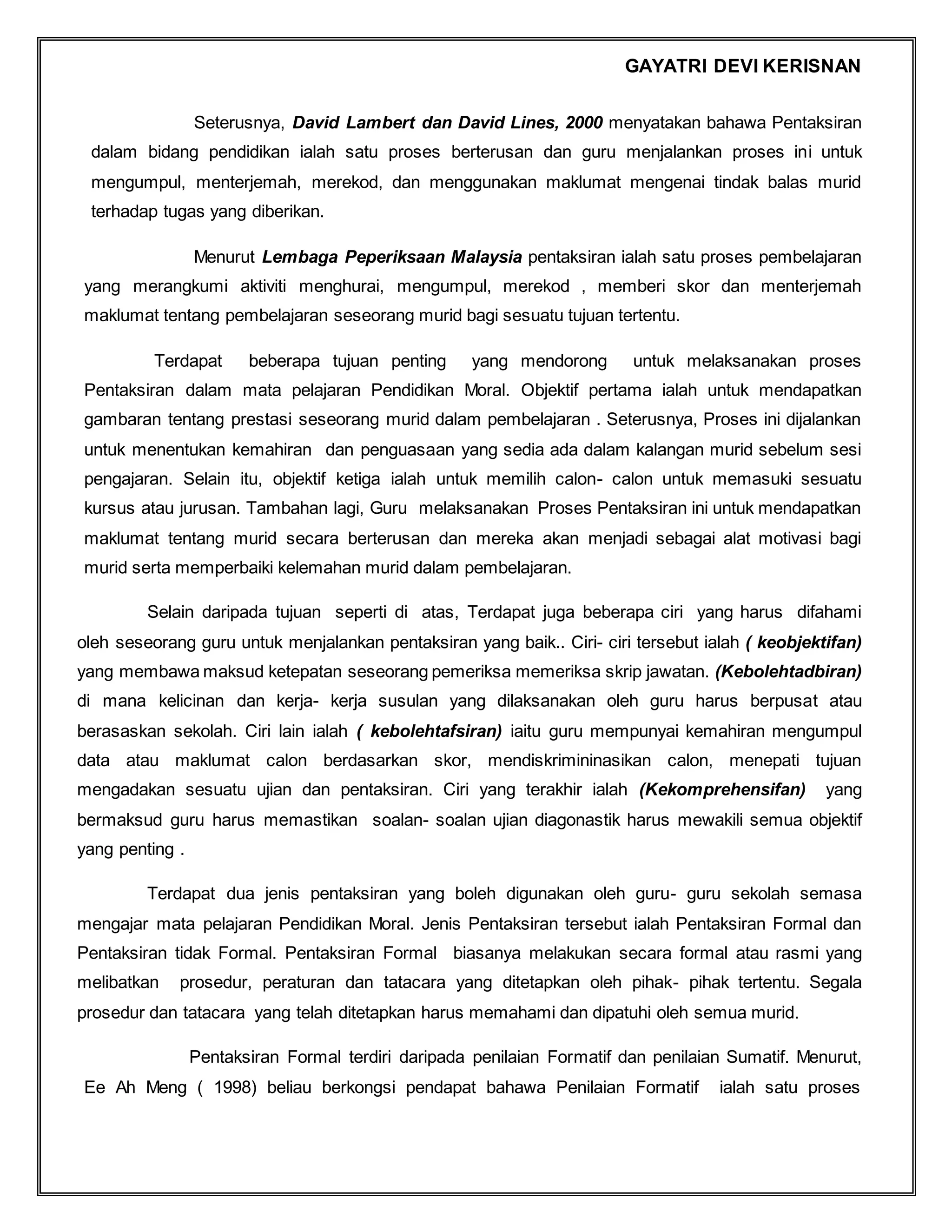 Pentaksiran formal-dan-tidak-formal-dalam-pendidikan-moral-kbsr | DOCX