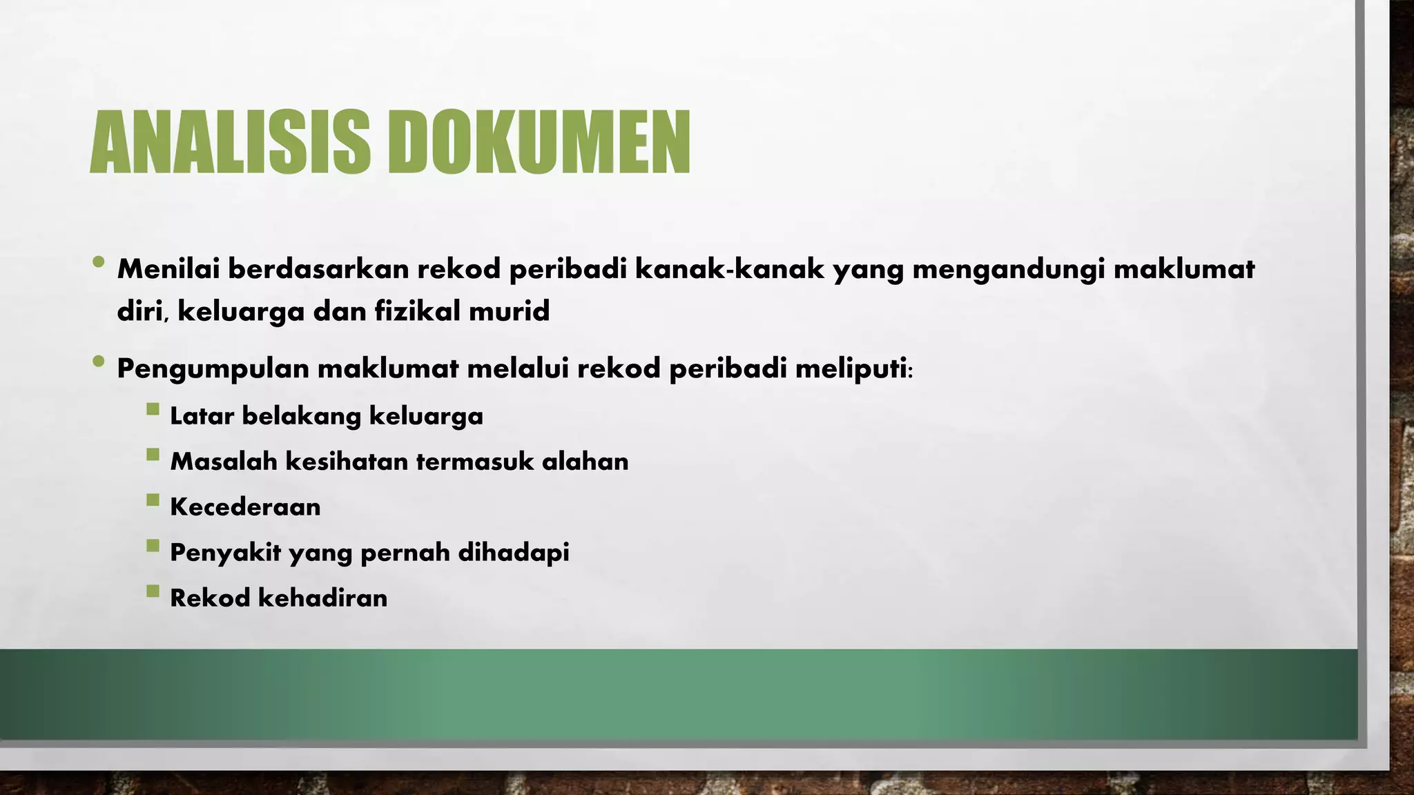 Pentaksiran dalam pembelajaran matematik awal kanak kanak | PPTX