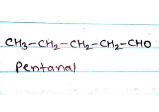 Pentanal | PDF